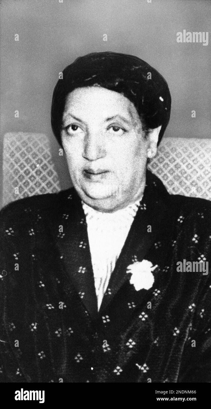 Empress Menen of Ethiopia is shown in 1955. (AP Photo Stock Photo - Alamy