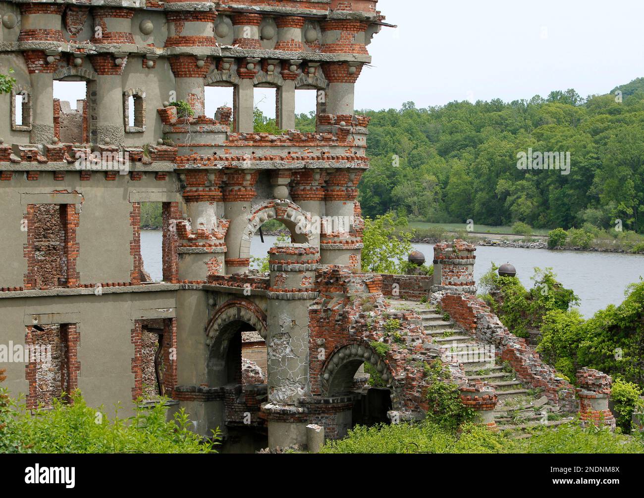 Bannerman Castle is seen on Pollepel Island, N.Y.,, Tuesday, May 11 ...