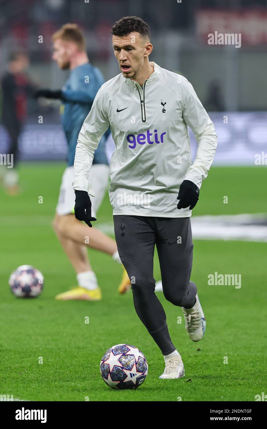 Ivan Perisic of Tottenham Hotspur FC warms up during UEFA Champions ...