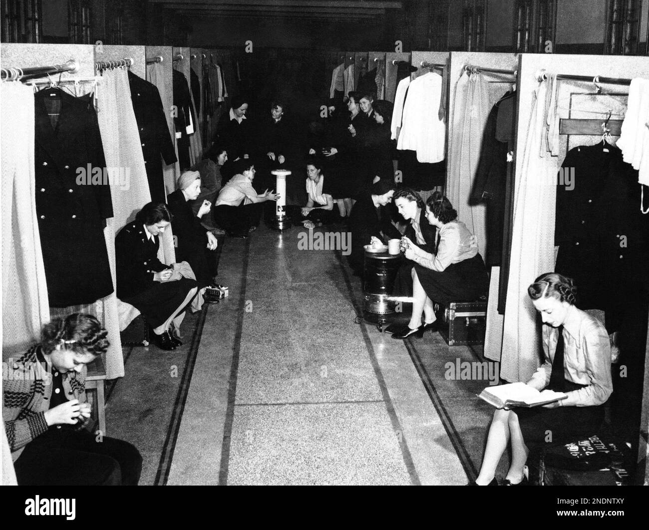 First group of U. S. Army nurses to arrive in North Africa. The nurses ...