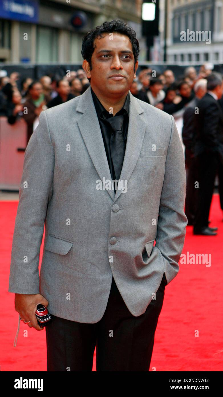 Indian film director Anurag Basu poses for the photographers as he ...