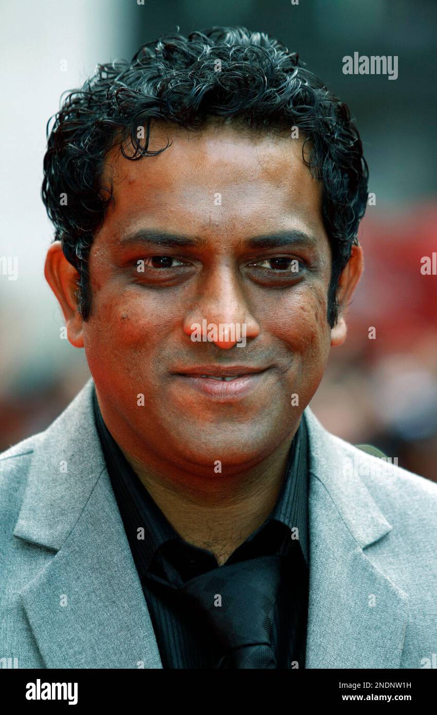 Indian film director Anurag Basu poses for the photographers as he ...