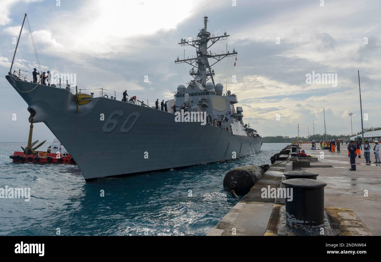 230211-N-EJ241-1080 The Arleigh Burke-class guided-missile destroyer ...