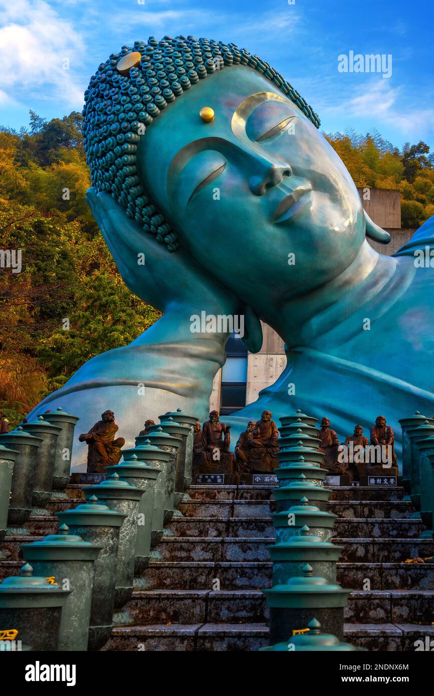 Fukuoka, Japan - Nov 21 2022: Nanzoin Temple in Fukuoka is home to a ...
