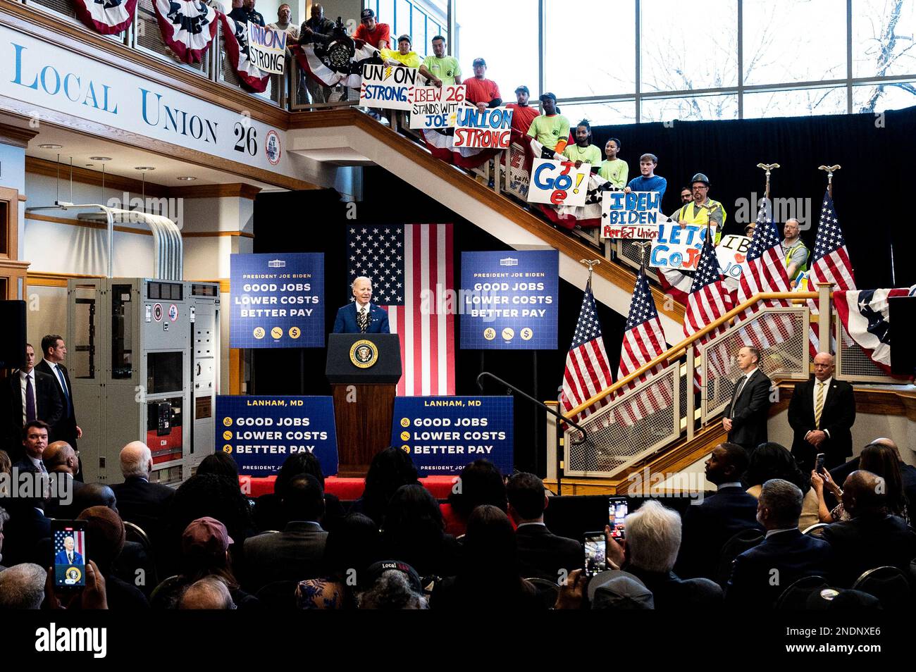 Ibew biden perfect union hi-res stock photography and images - Alamy
