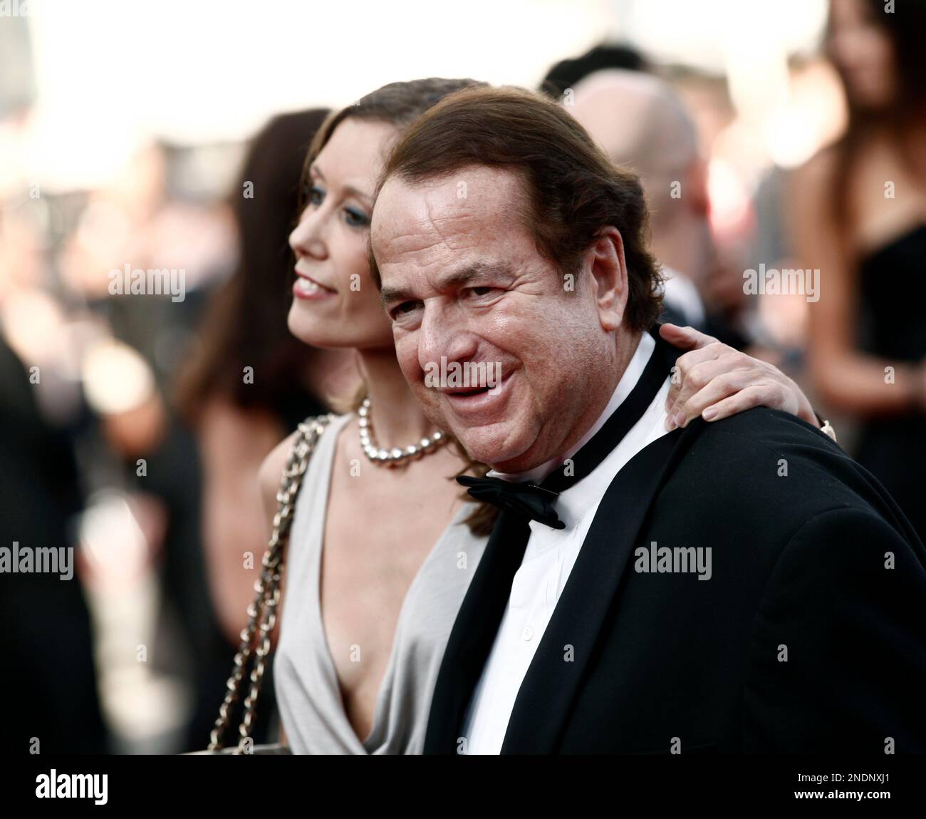 Paul-Loup Sulitzer arrives for the screening of the film "The Exodus ...