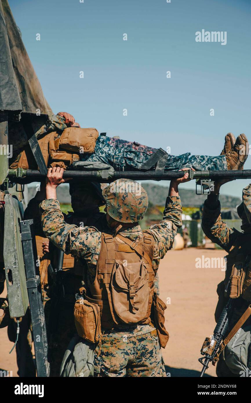 U.S. Marines assigned to Combat Logistics Battalion 15, Combat ...