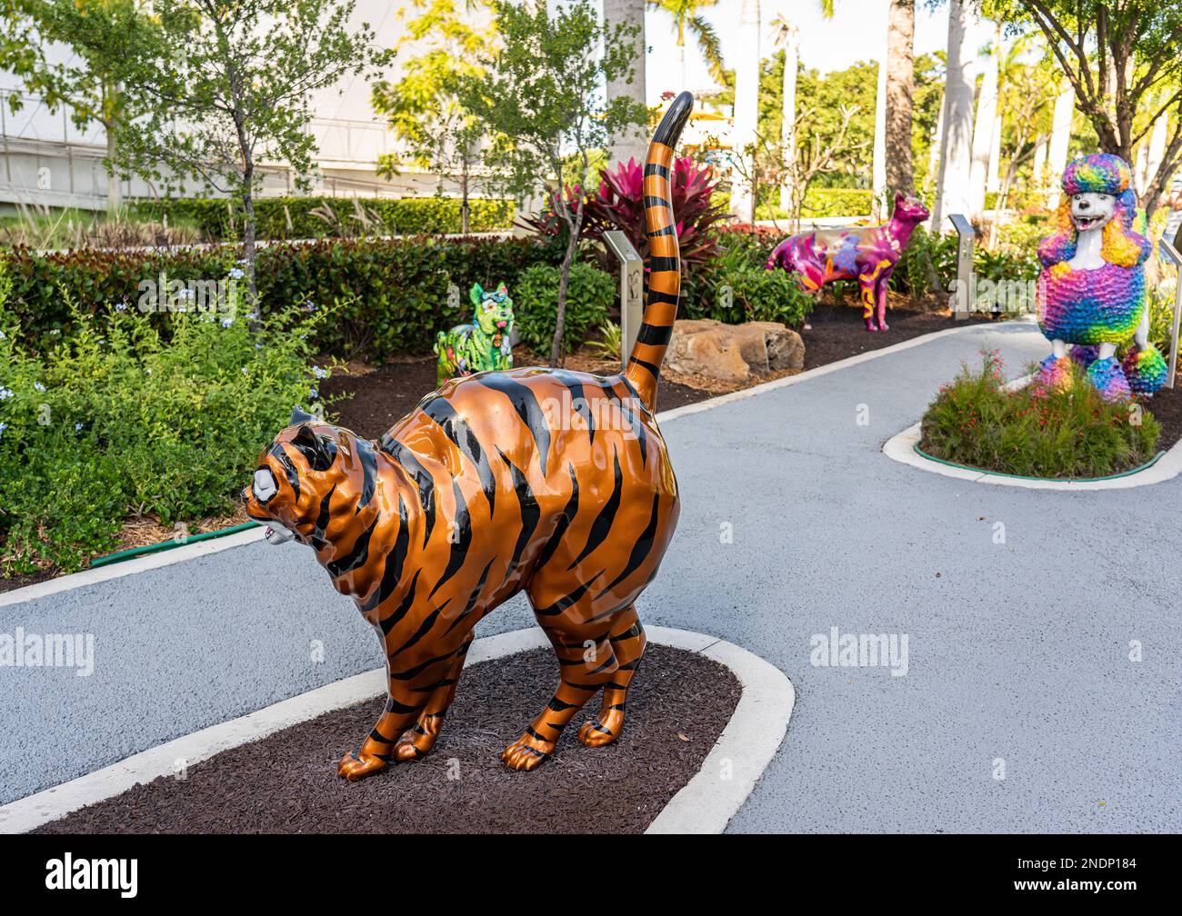 The Dogs and Cats Walkway and Sculpture Gardens officially opened on ...