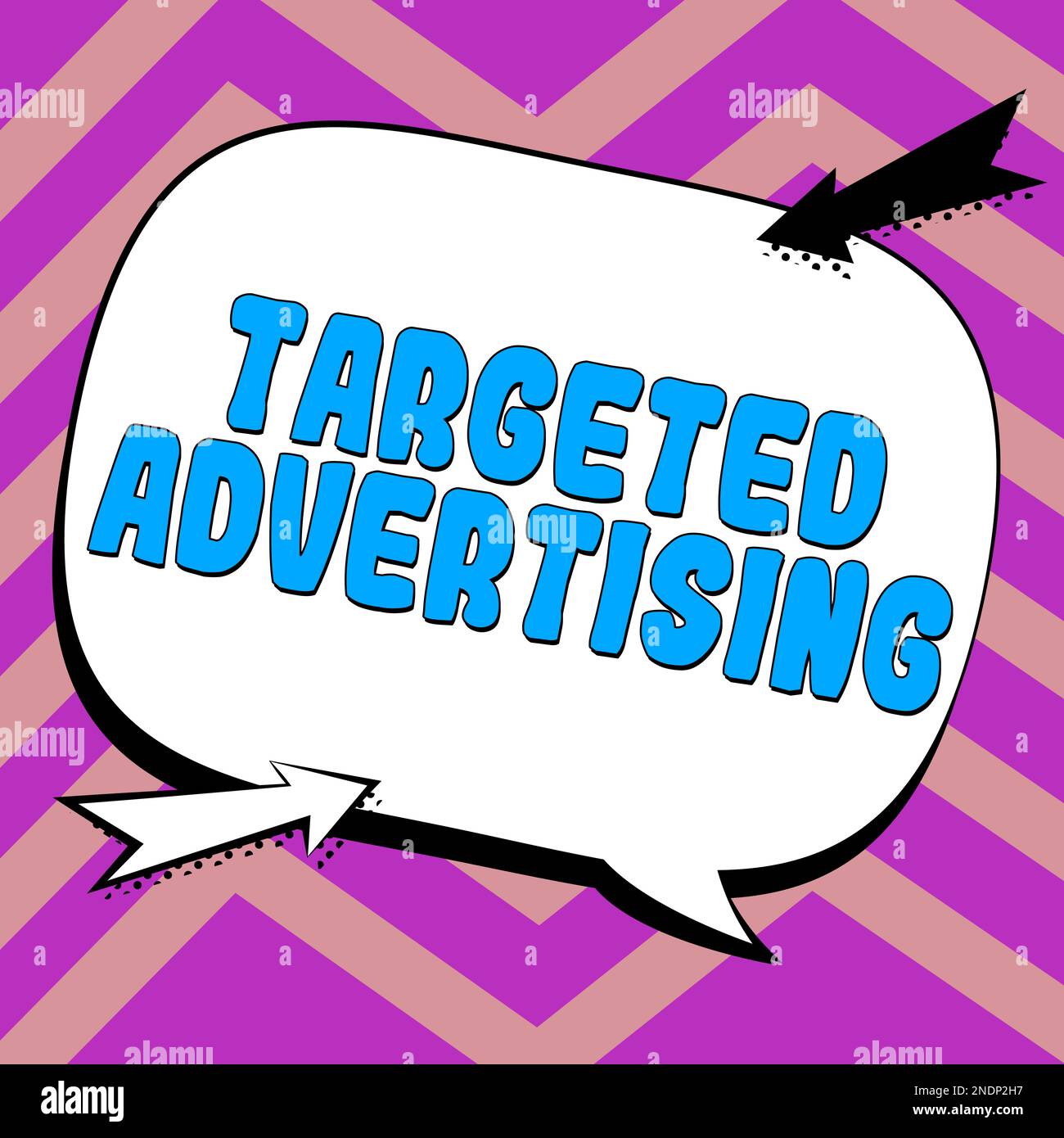 Hand writing sign Targeted Advertising. Conceptual photo Online ...