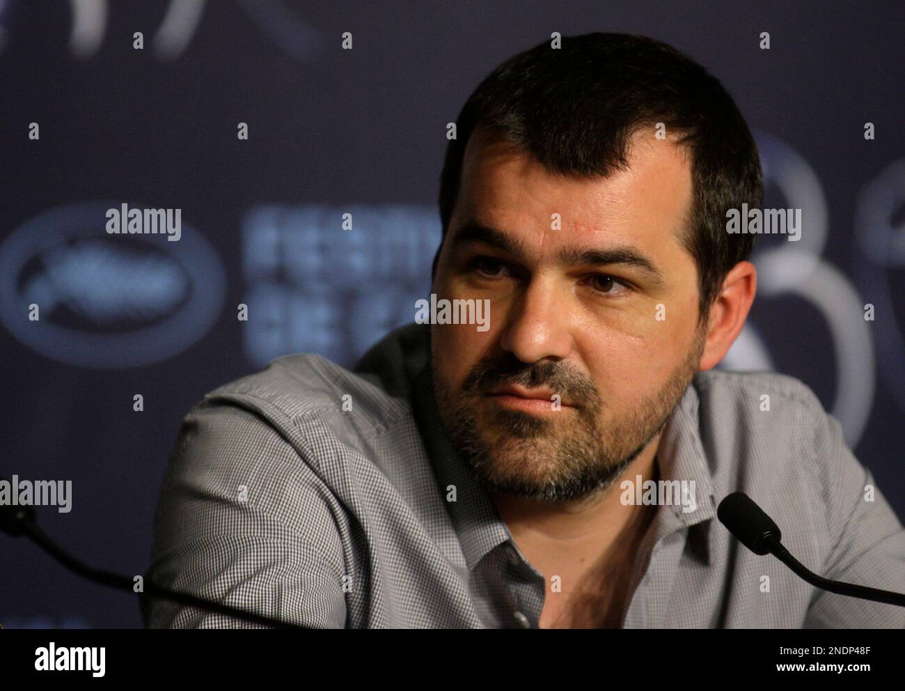 Director Kornel Mundruczo attends a press conference for "Tender Son ...