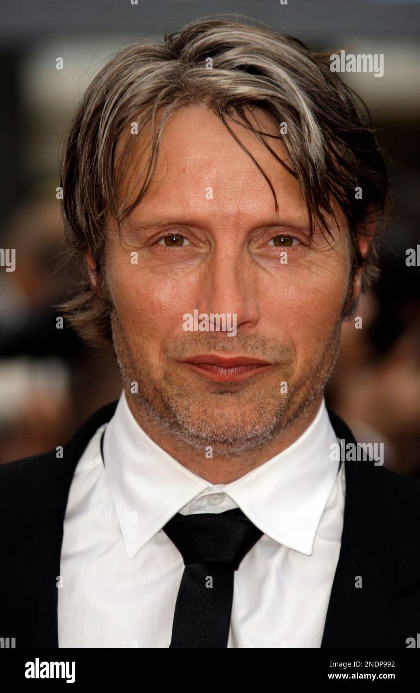 Actor Mads Mikkelsen arrives for the premiere of "The Princess of ...