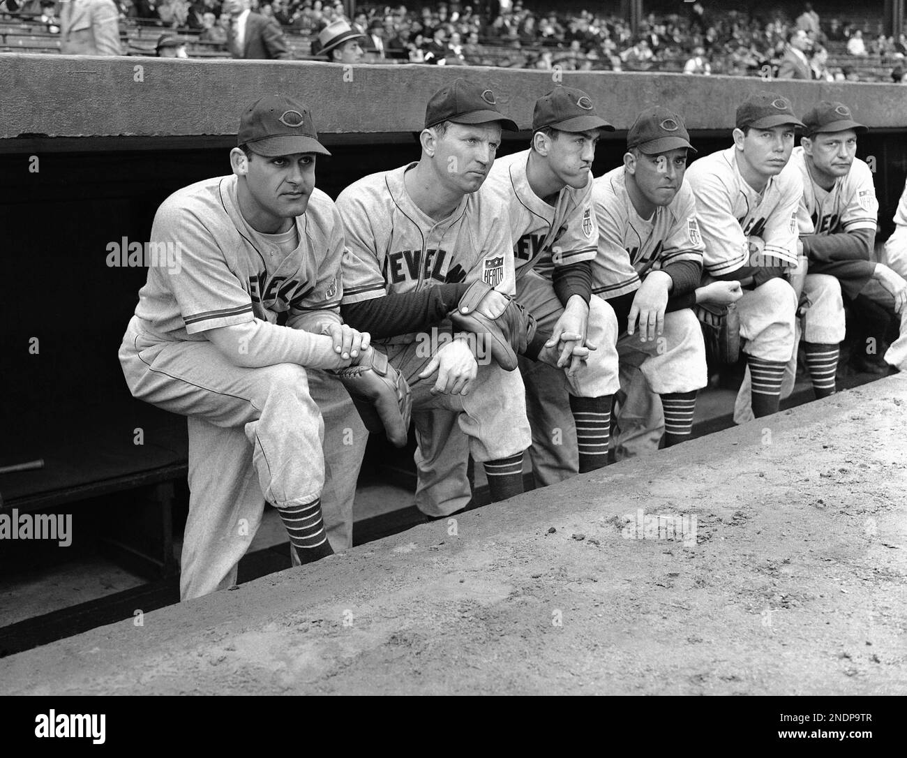 Hurlers of the Cleveland Indians, who led the American League until the ...