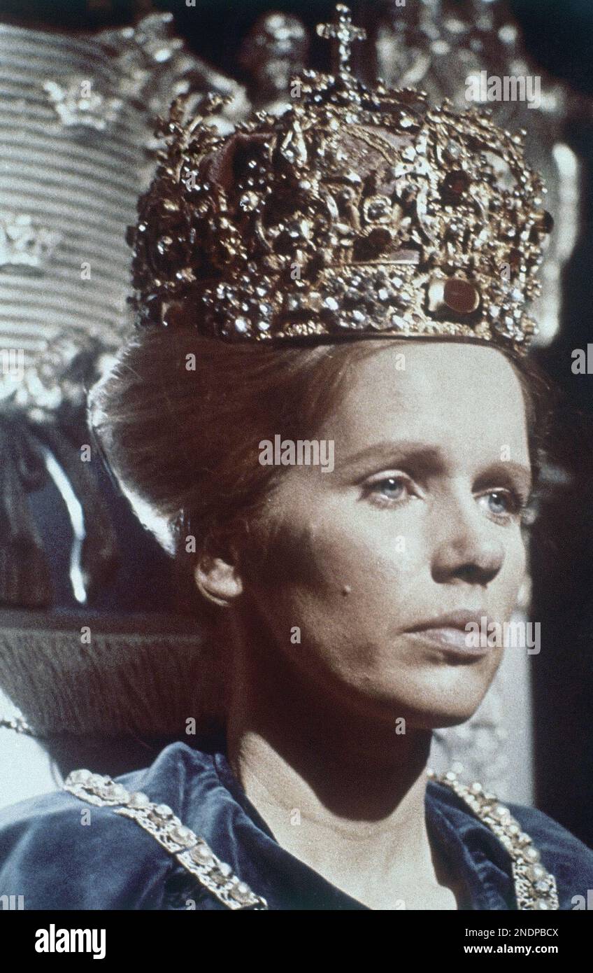 Norwegian Actress Liv Ullmann as she appears on the stage of the Norske ...