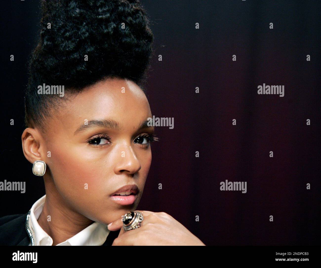 FILE - In this April 12, 2010 file photo, recording artist Janelle ...