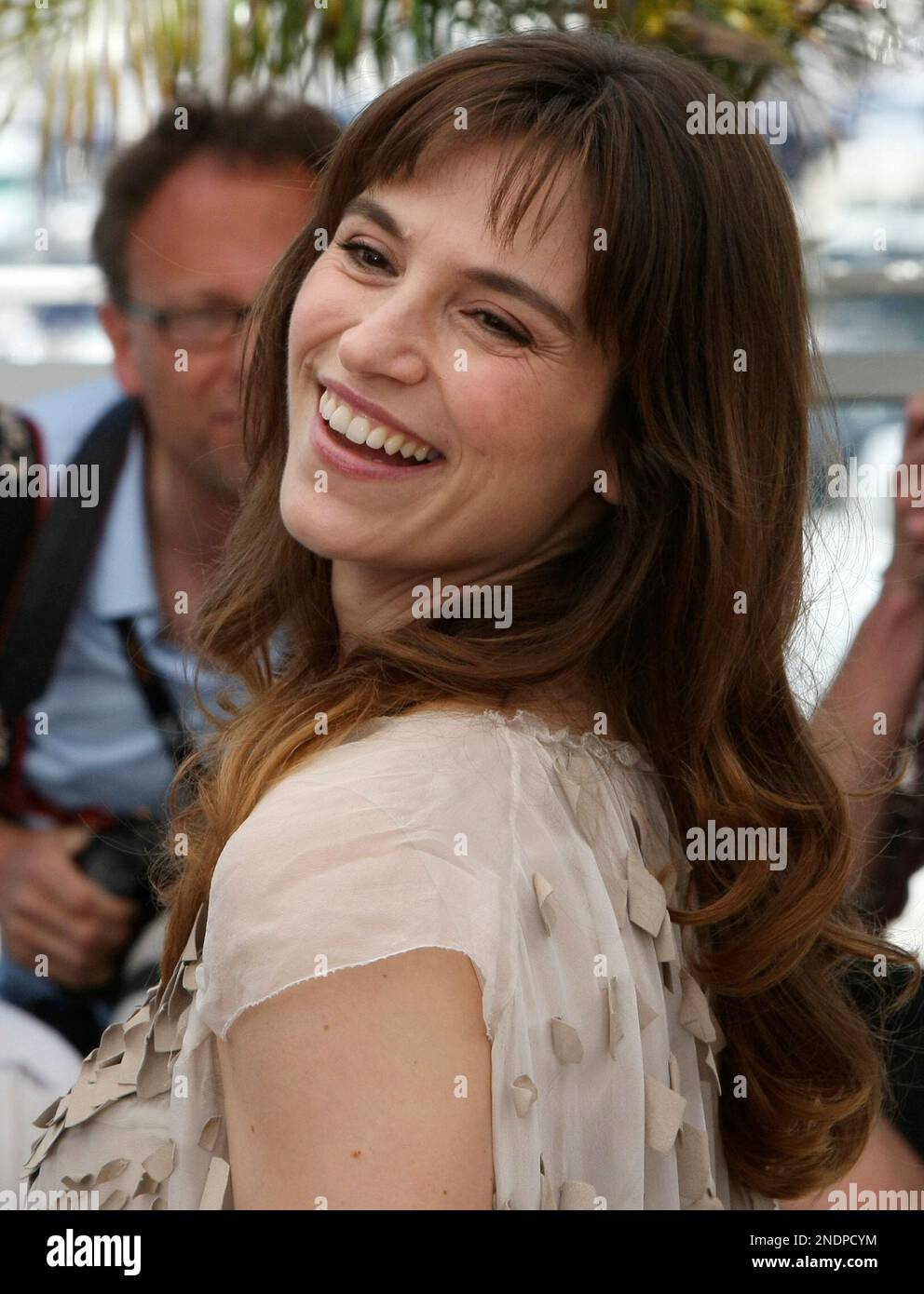 Actress Stefania Montorsi poses during a photo call for the film "Our ...
