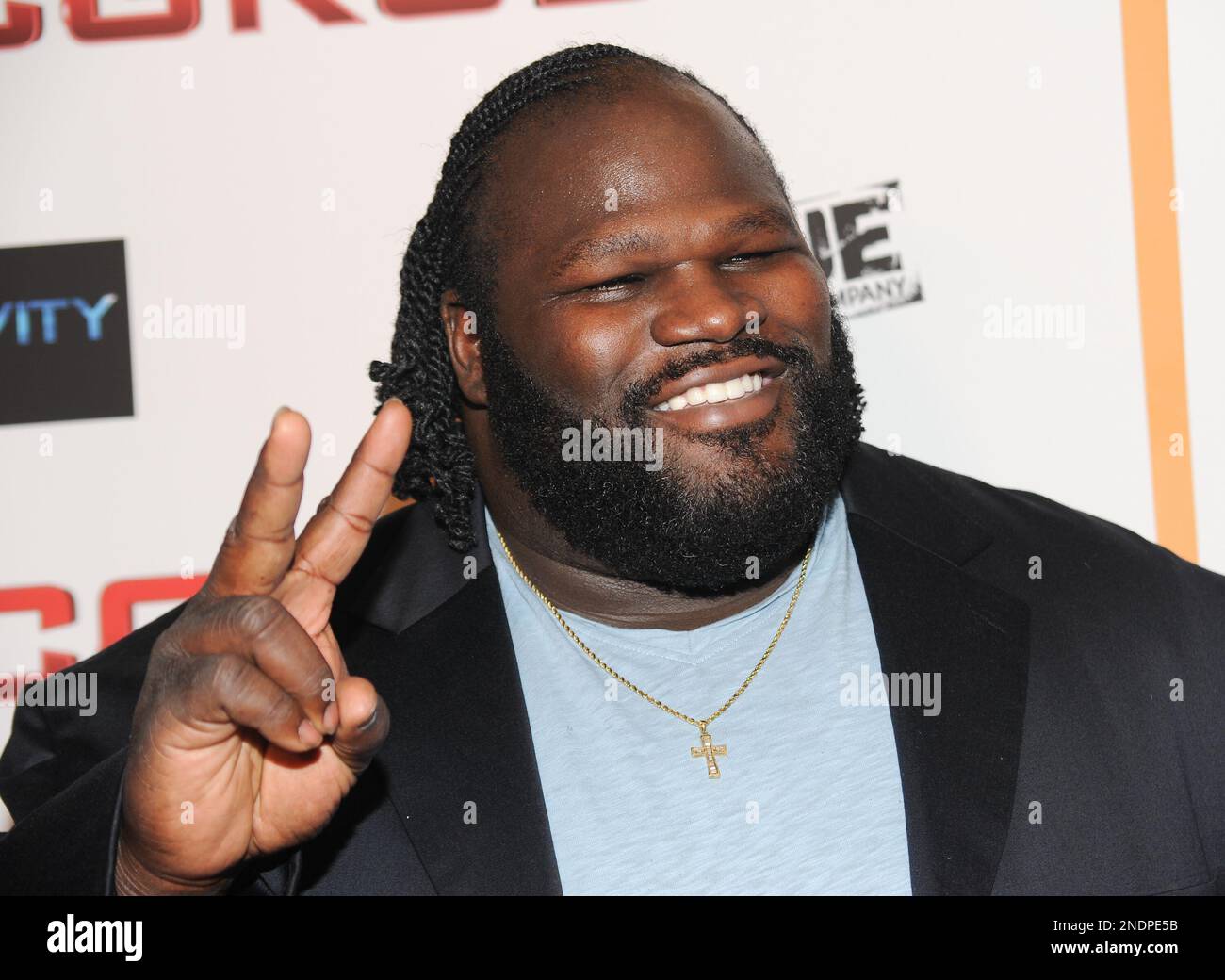 Professional wrestler Mark Henry attends a special screening of ...
