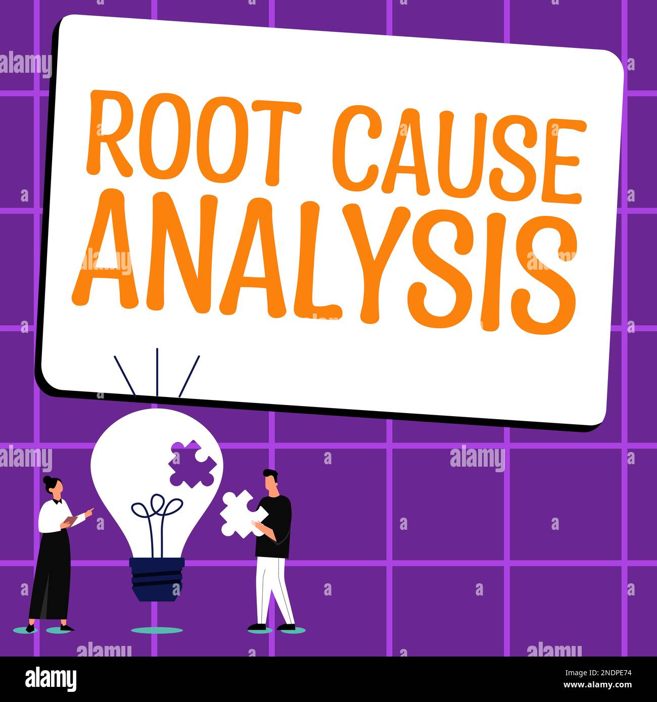Text sign showing Root Cause Analysis. Business concept Method of ...