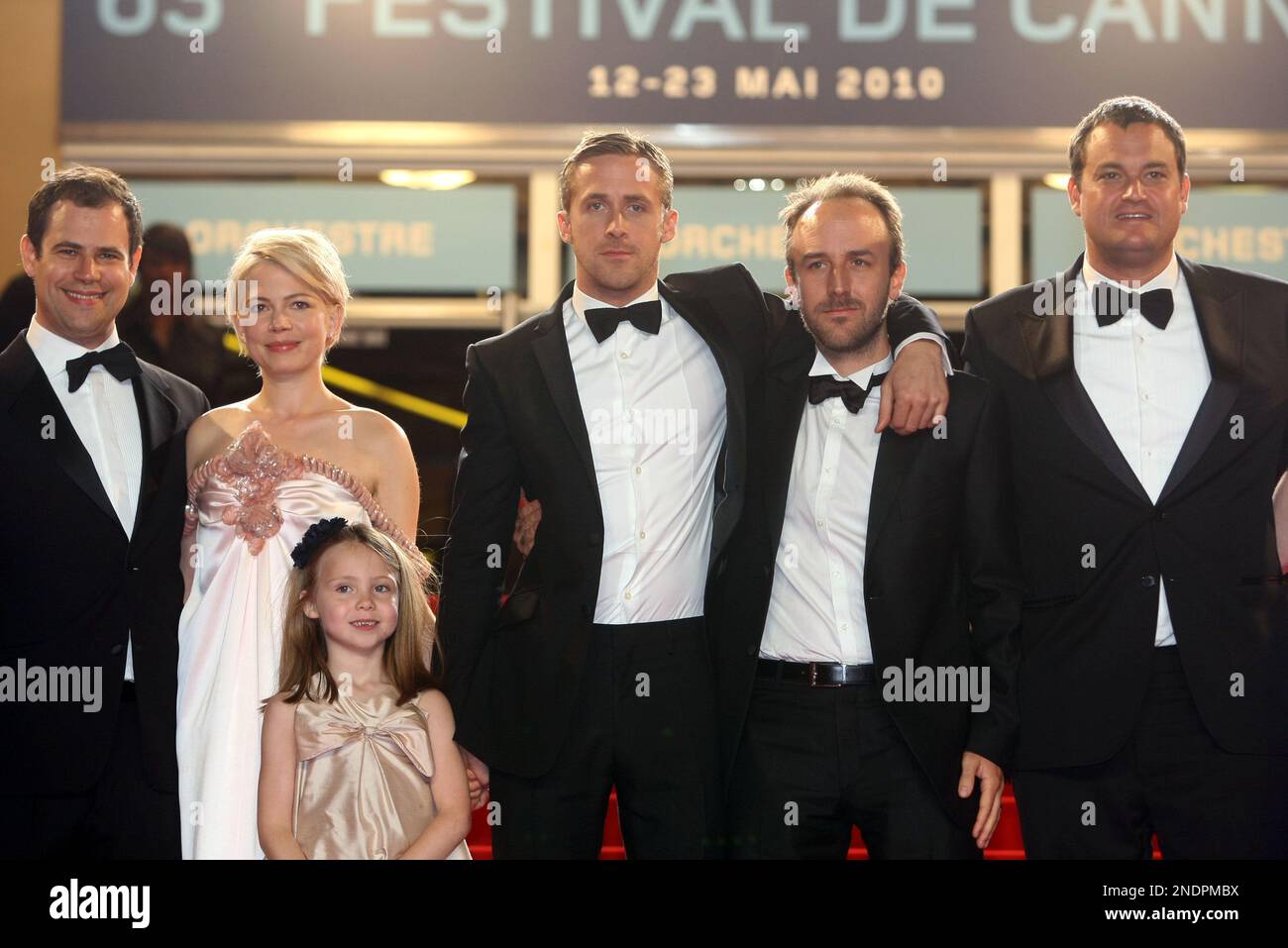 From left, producer Alex Orlovsky, actress Michelle Williams, actress ...