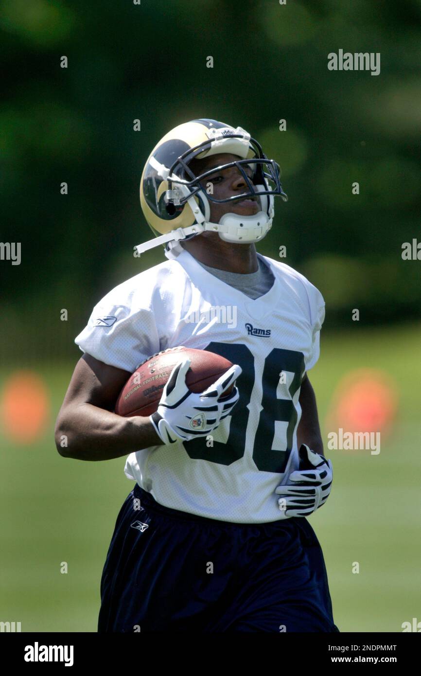 St. Louis Rams wide receiver Roderick Owens runs with the ball during ...