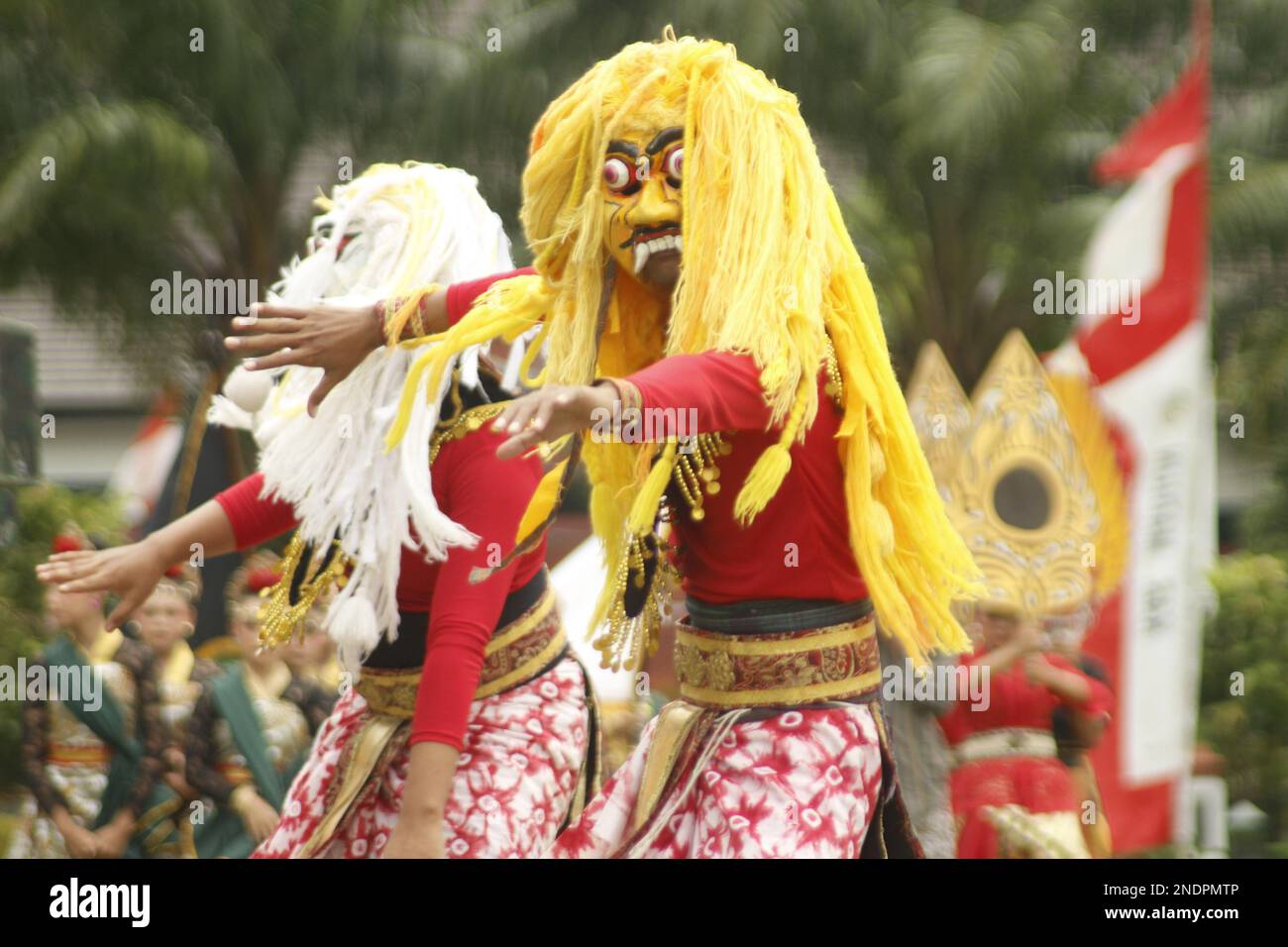 Madiun, Indonesia. 15th Feb, 2023. A number of people performed the ...
