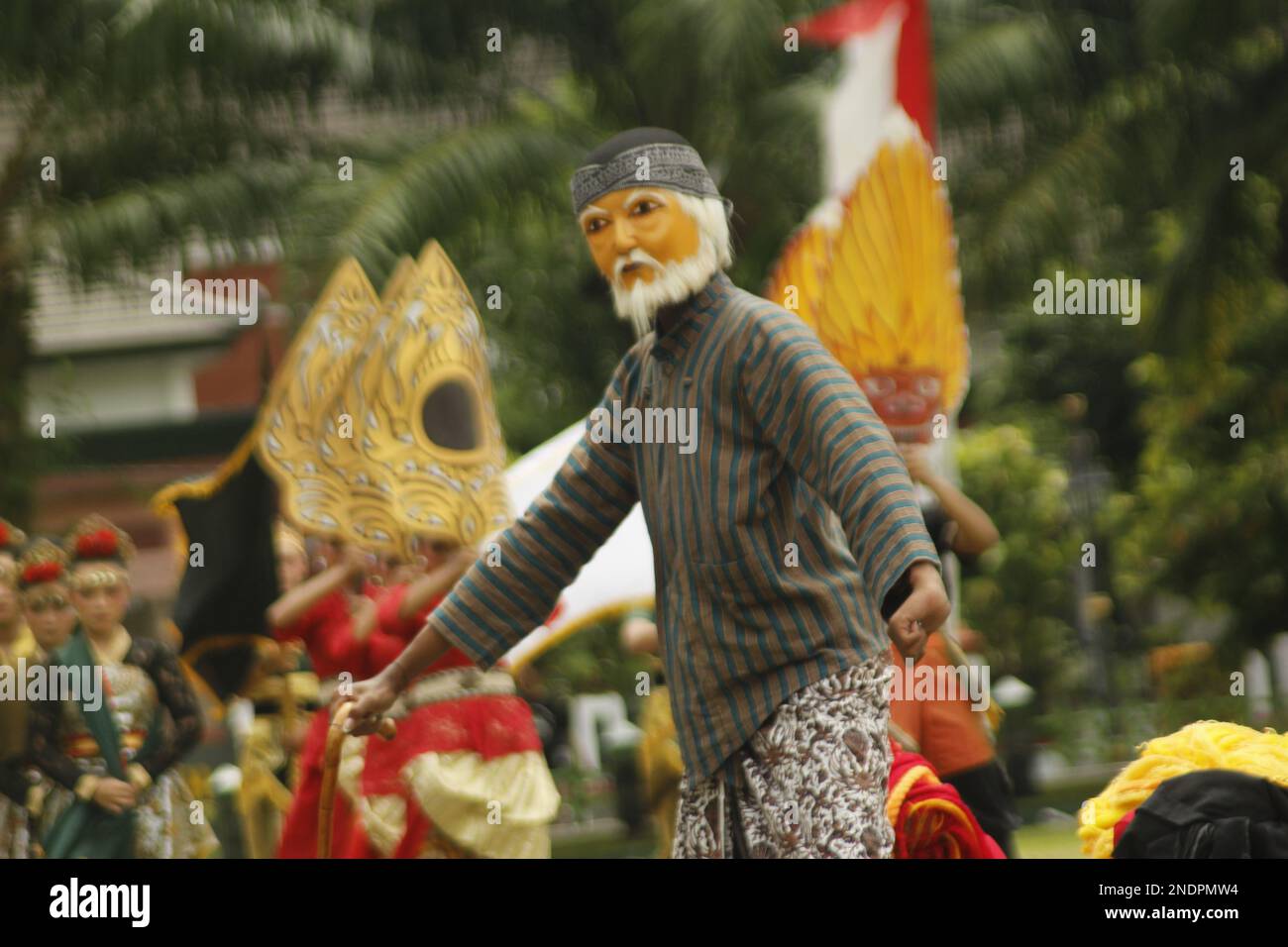 Madiun, Indonesia. 15th Feb, 2023. A number of people performed the ...