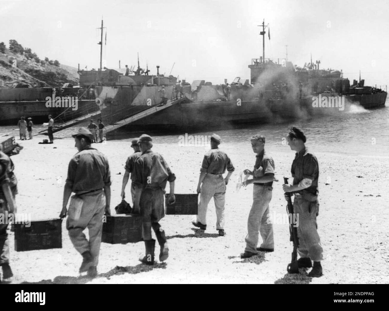 At 0015 hours, the newly formed “Land forces Adriatic”, made an ...