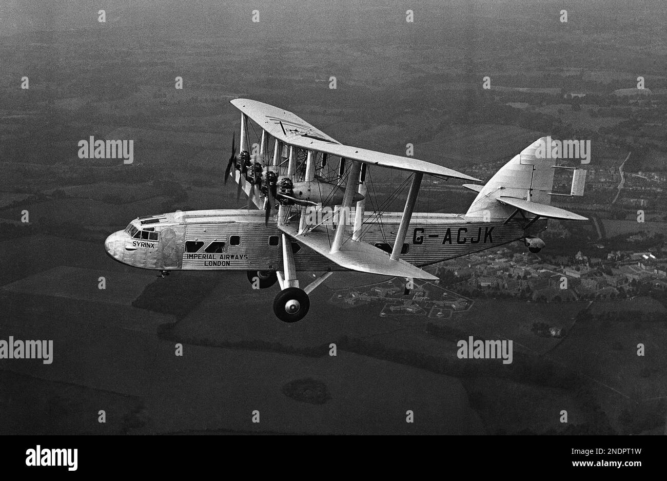 Syrinx, the second of two giant luxury air liners built for Imperial ...