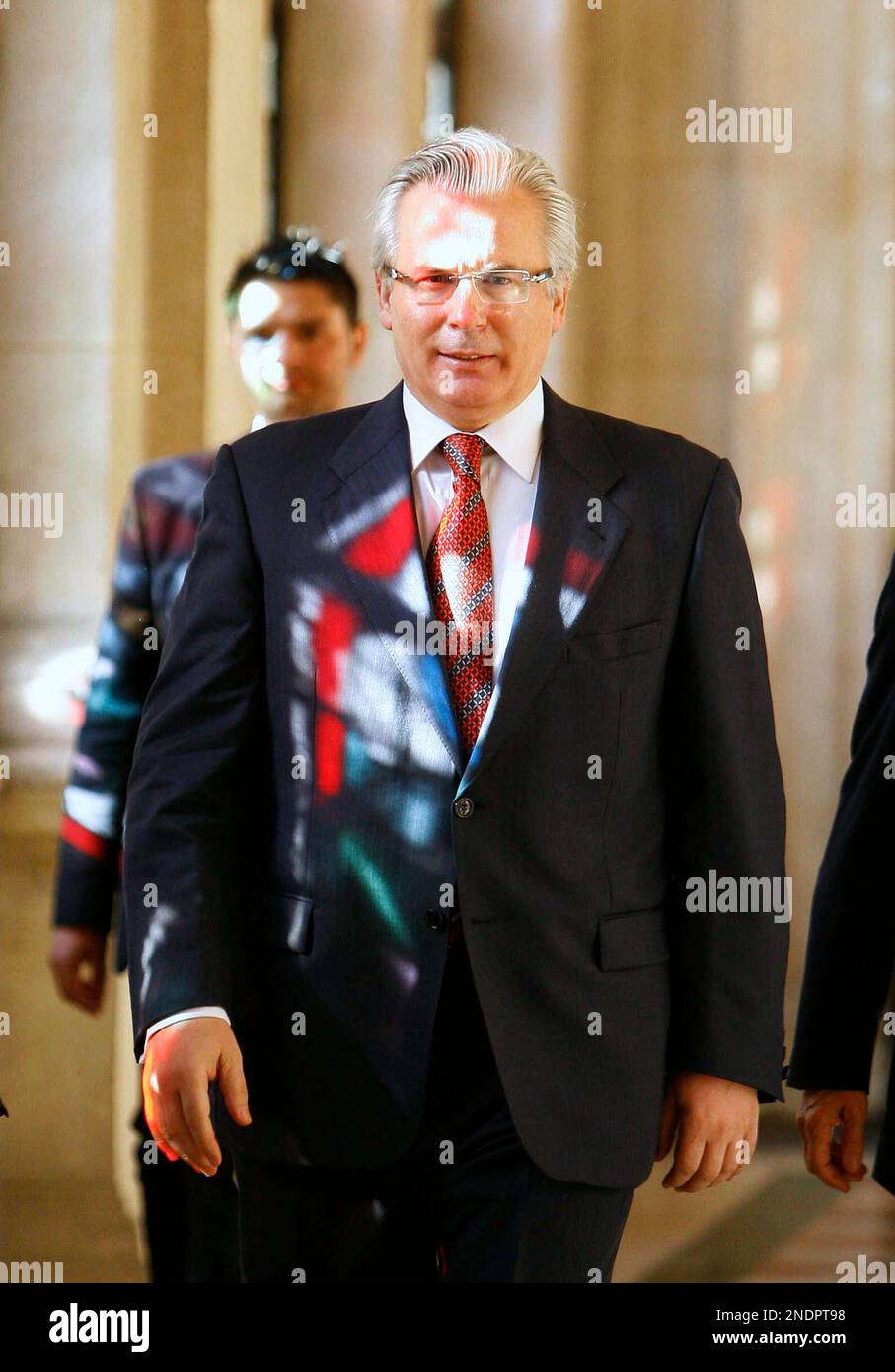Spanish judge Baltasar Garzon arrives to meet Paris town hall officials ...