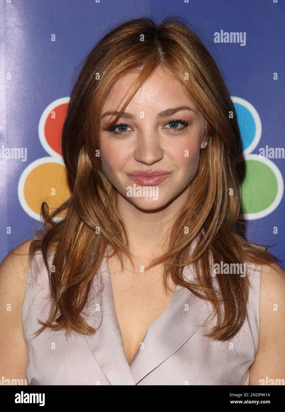 Abby Elliot attends the NBC Universal's Upfront presentation in New ...