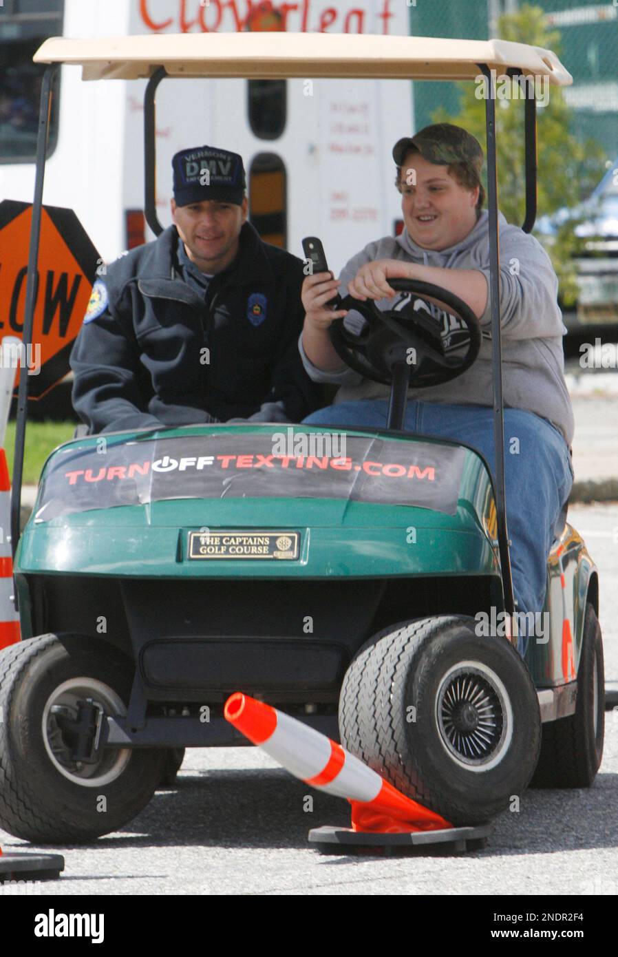 In this May 6, 2010 photo, Capt. Drew Bloom of the Vermont Department ...