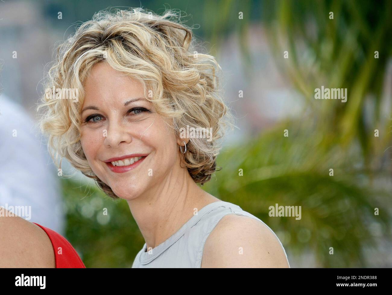 Actress Meg Ryan poses during a photo call for "Countdown to Zero", at ...