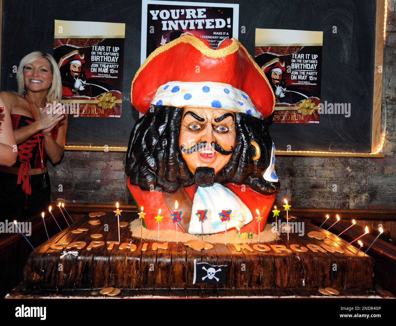 Captain Morgan and the Morganettes celebrate Captain Morgan's 375ish ...