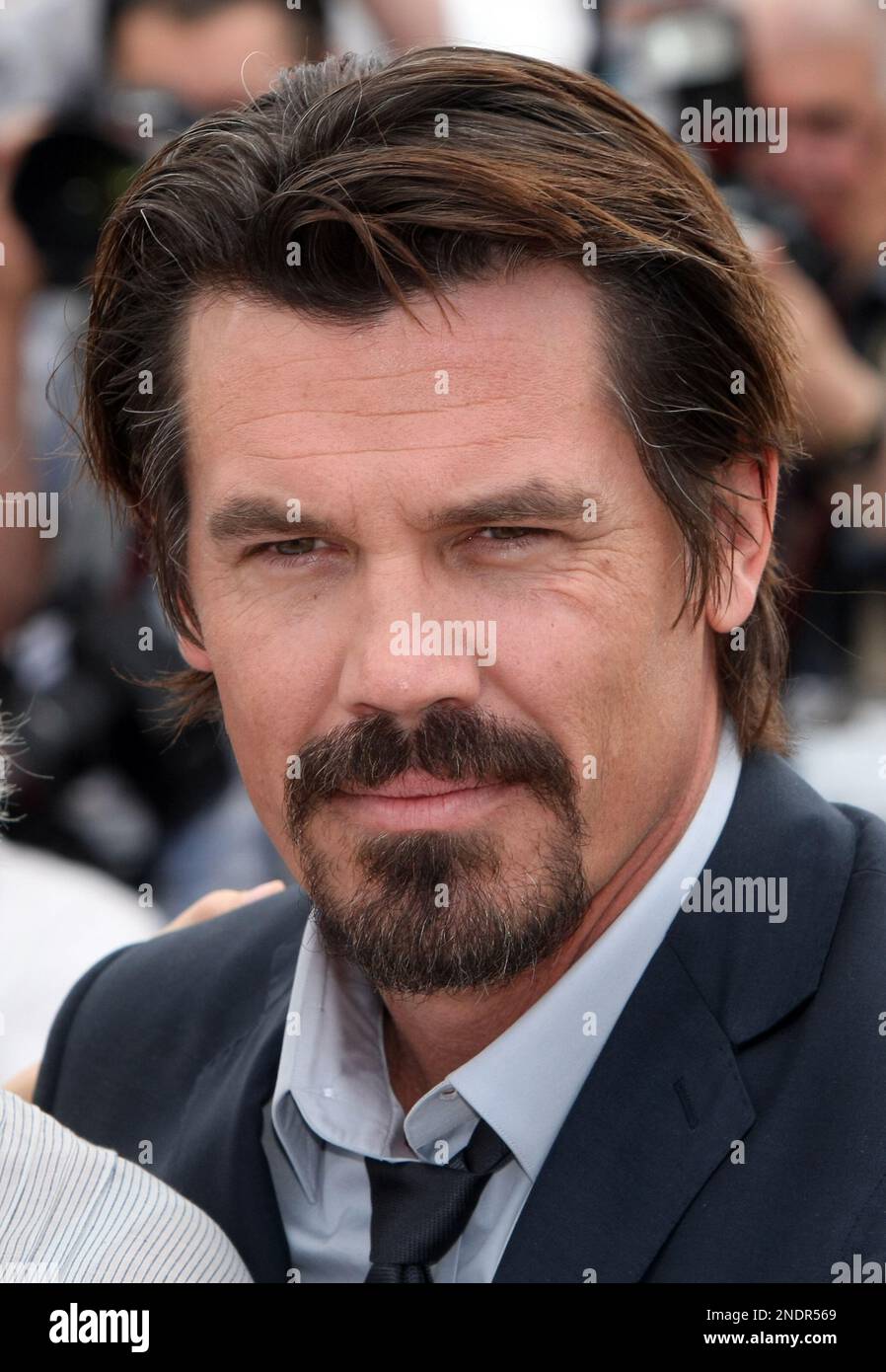 Actor Josh Brolin poses during a photo call for the film "You Will Meet ...