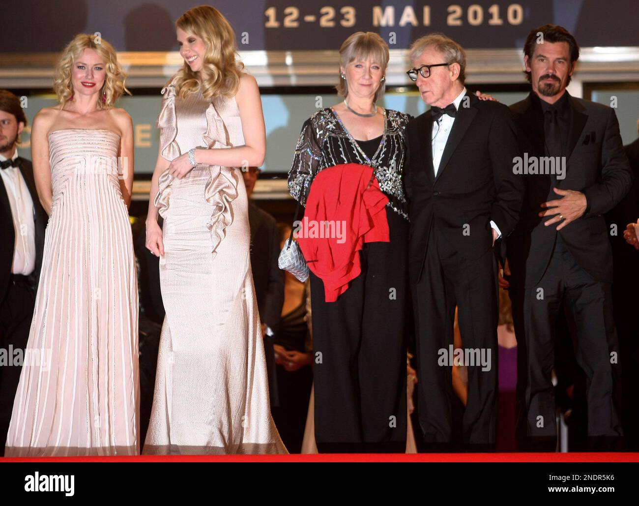 From left, actress Naomi Watts, actress Lucy Punch, actress Gemma Jones ...