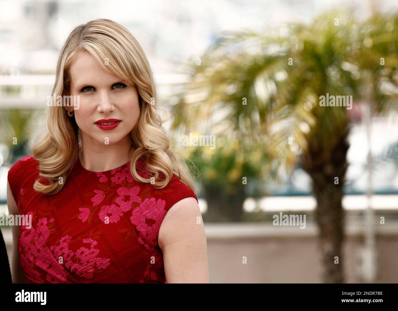 Actress Lucy Punch poses during a photo call for the film "You Will ...