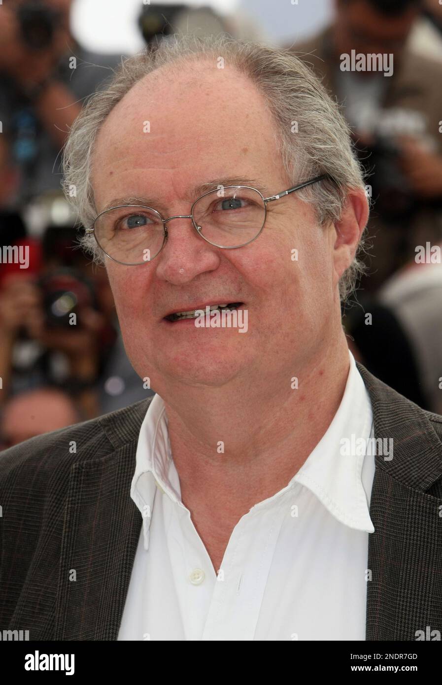 Actor Jim Broadbent poses during a photo call for the film "Another ...