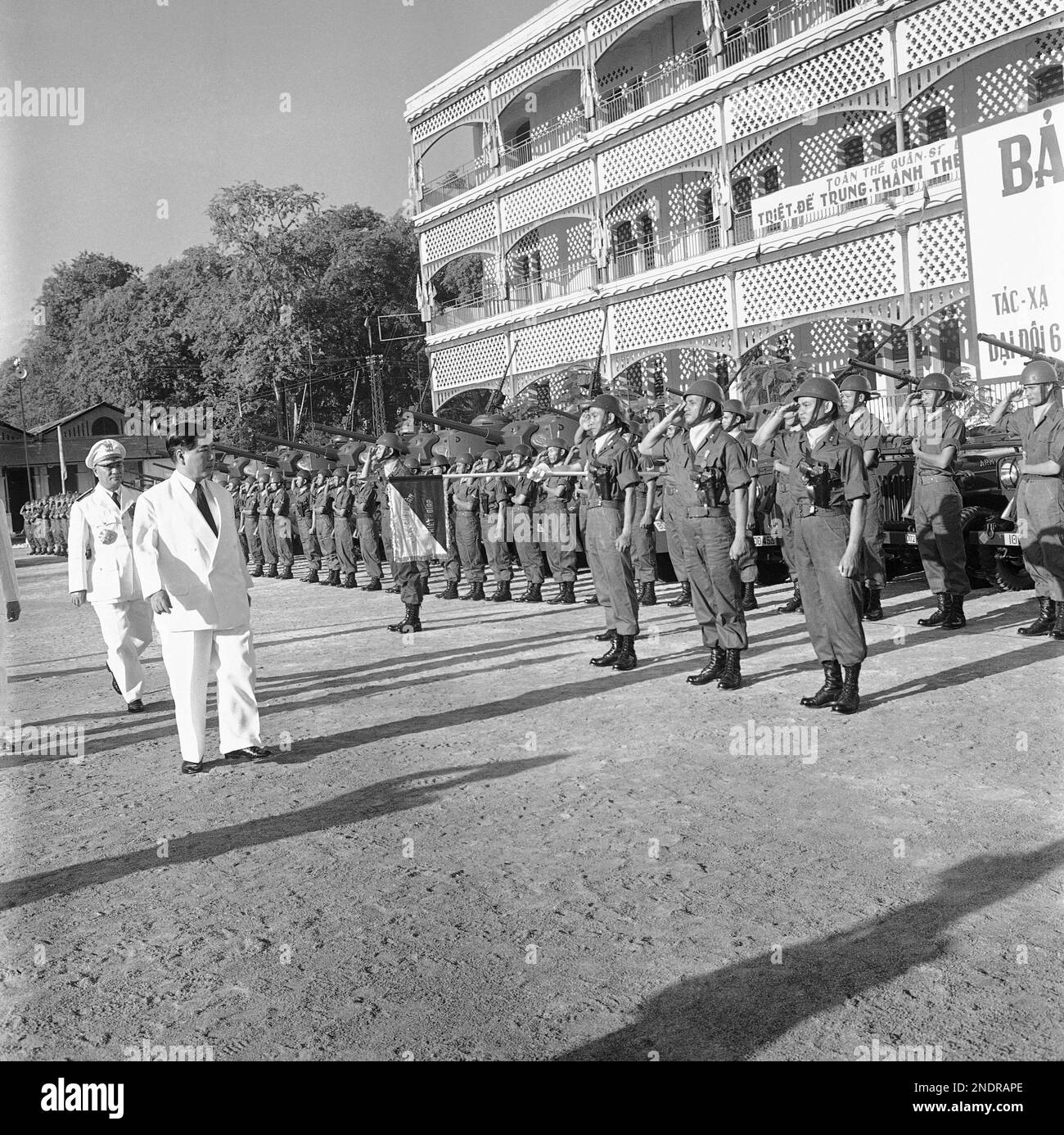 President Ngo Dinh Diem presided, at the fifth anniversary of ...
