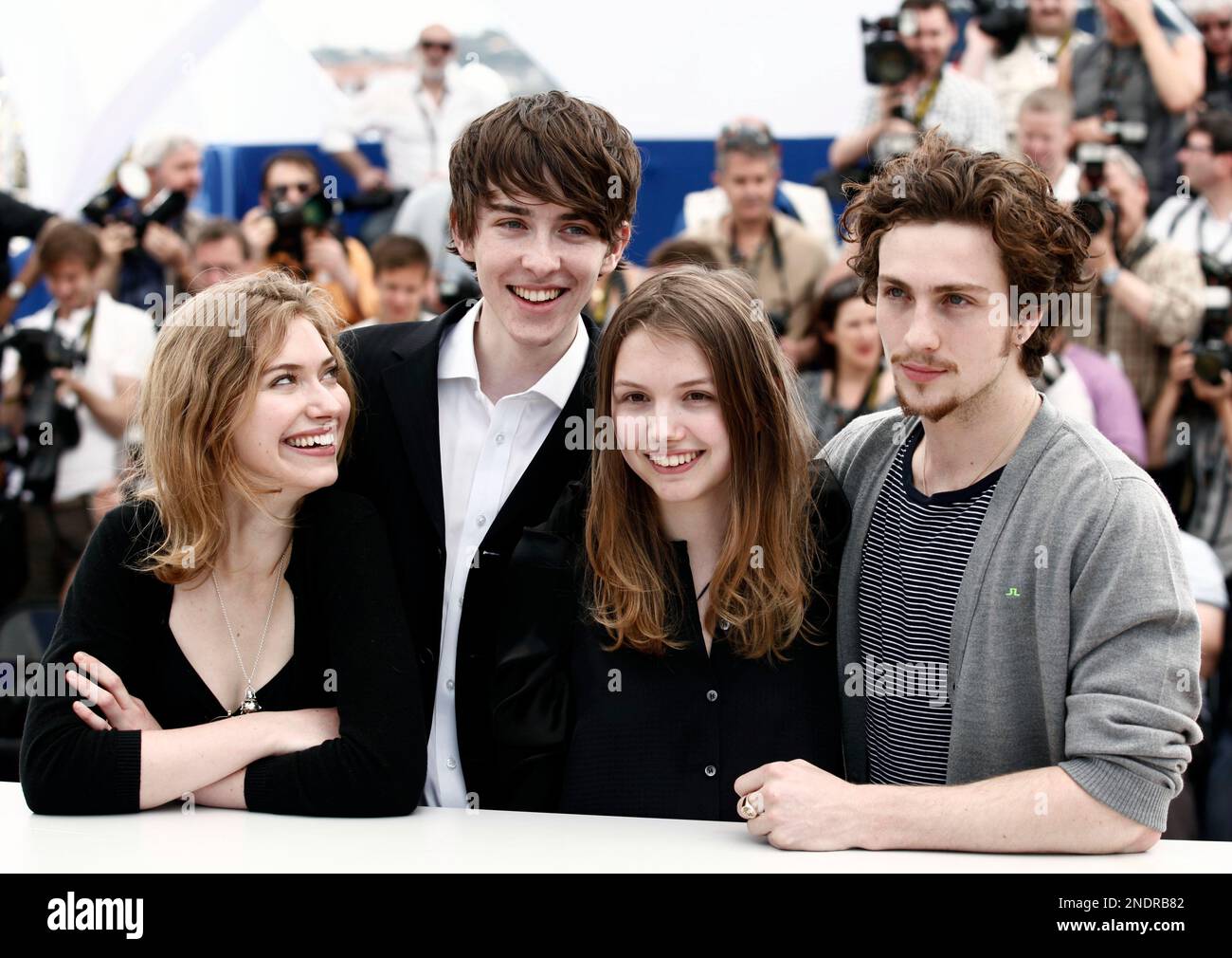 Imogen Poots And Aaron Johnson