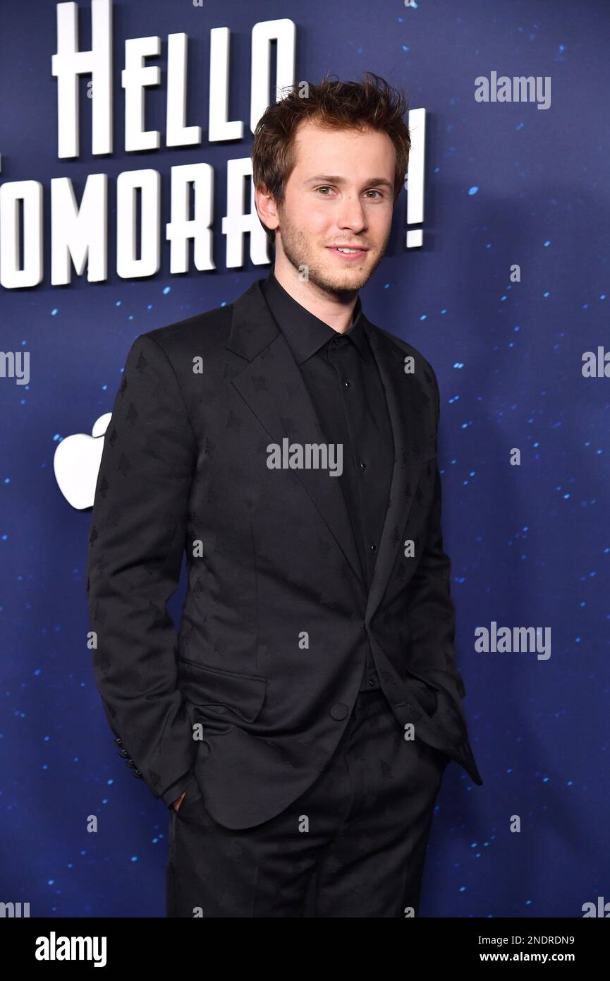 New York, USA. 15th Feb, 2023. Actor Nicholas Podany attends the ‘Hello ...