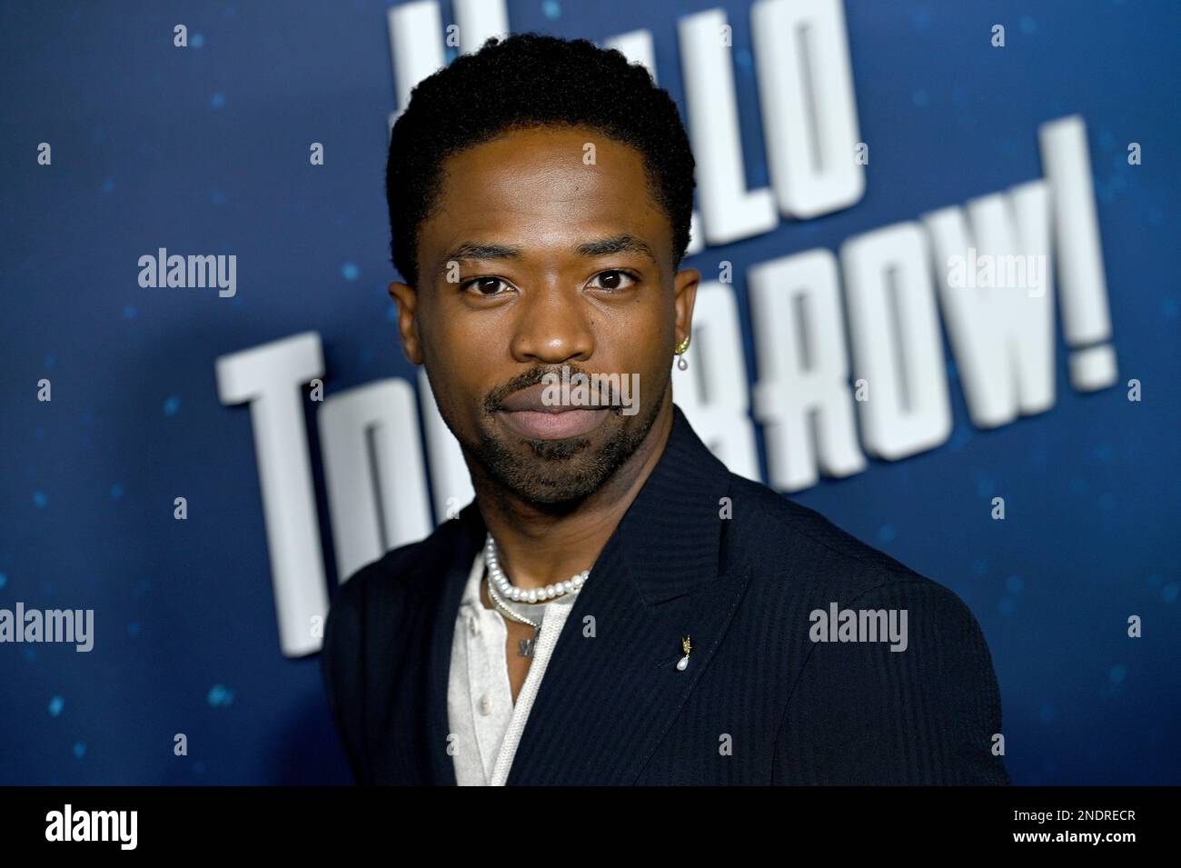 New York, USA. 15th Feb, 2023. Actor Dewshane Williams attends the ...