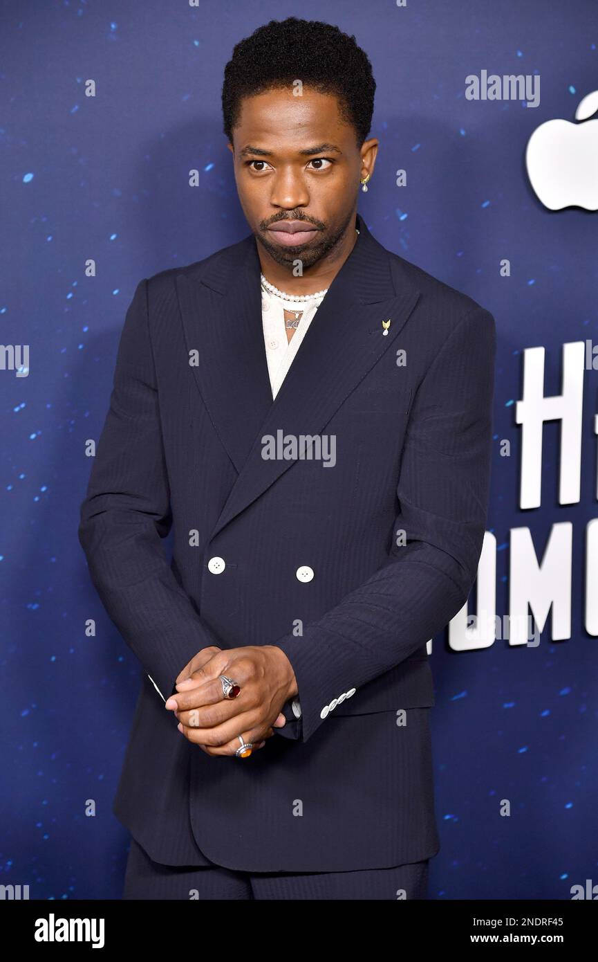 New York, USA. 15th Feb, 2023. Actor Dewshane Williams attends the ...