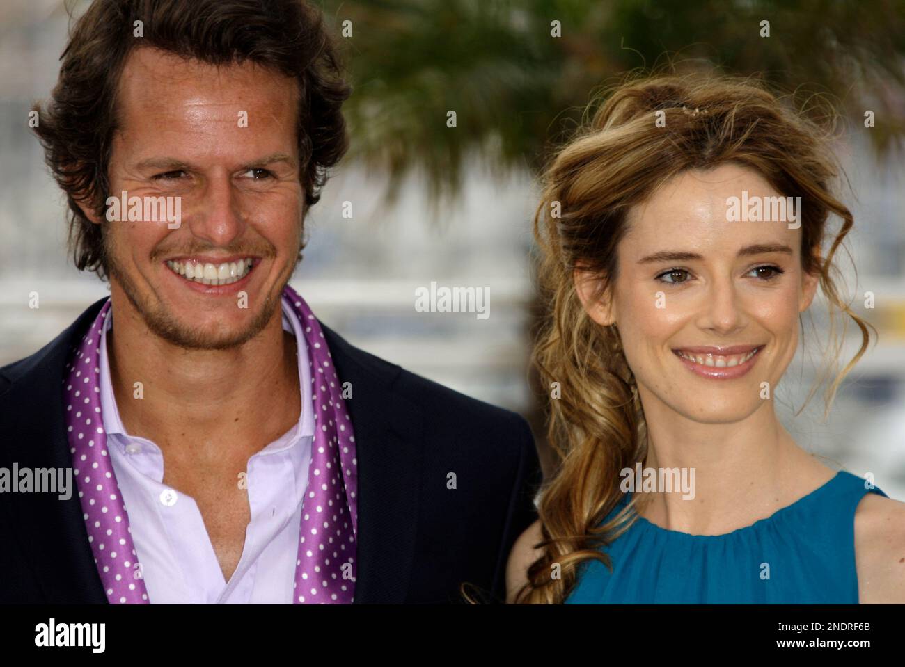 Actor Ricardo Trepa, left, and actress Pilar Lopez de Ayala, right ...