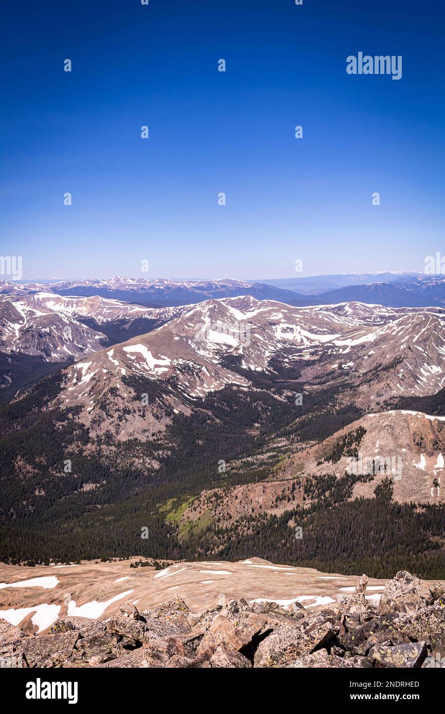 Picture from a hike to above 14,000 feet in Colorado's Sawatch Range ...
