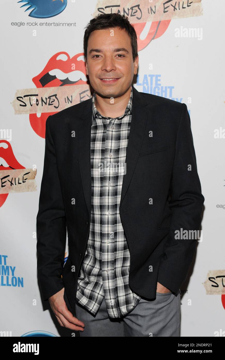 Talk show host Jimmy Fallon attends a special screening of the new ...
