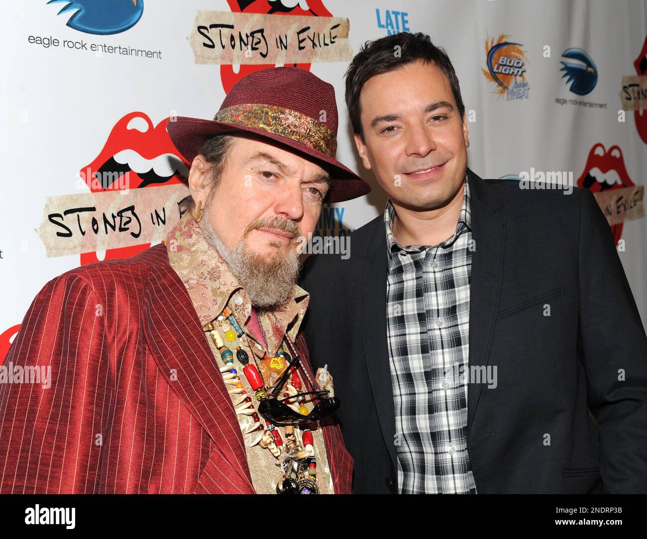 Musician Mac Rebennack, Jr. aka Dr. John and talk show host Jimmy ...