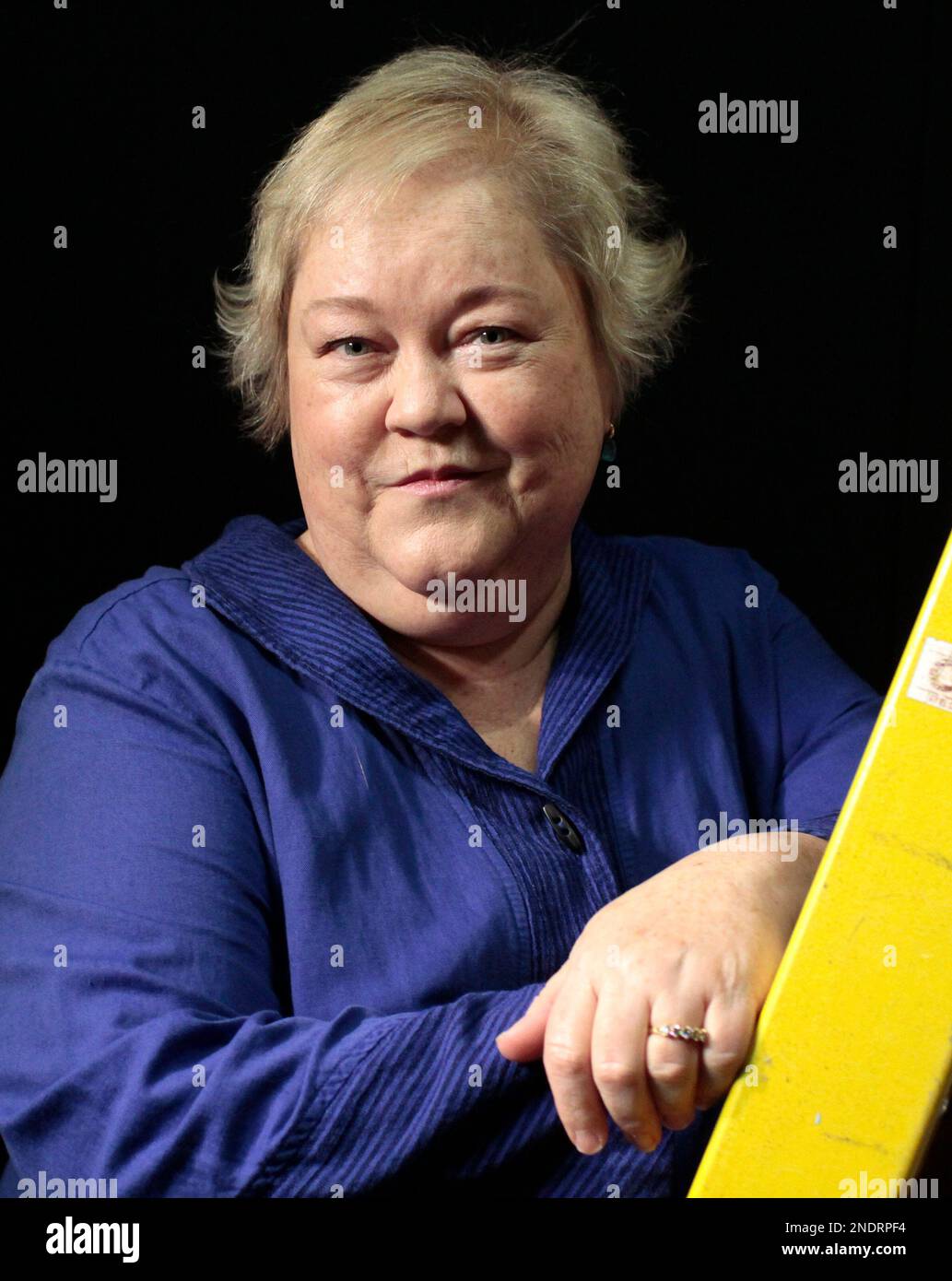 Actress Kathy Kinney poses for a photograph Tuesday, May 11, 2010, in ...