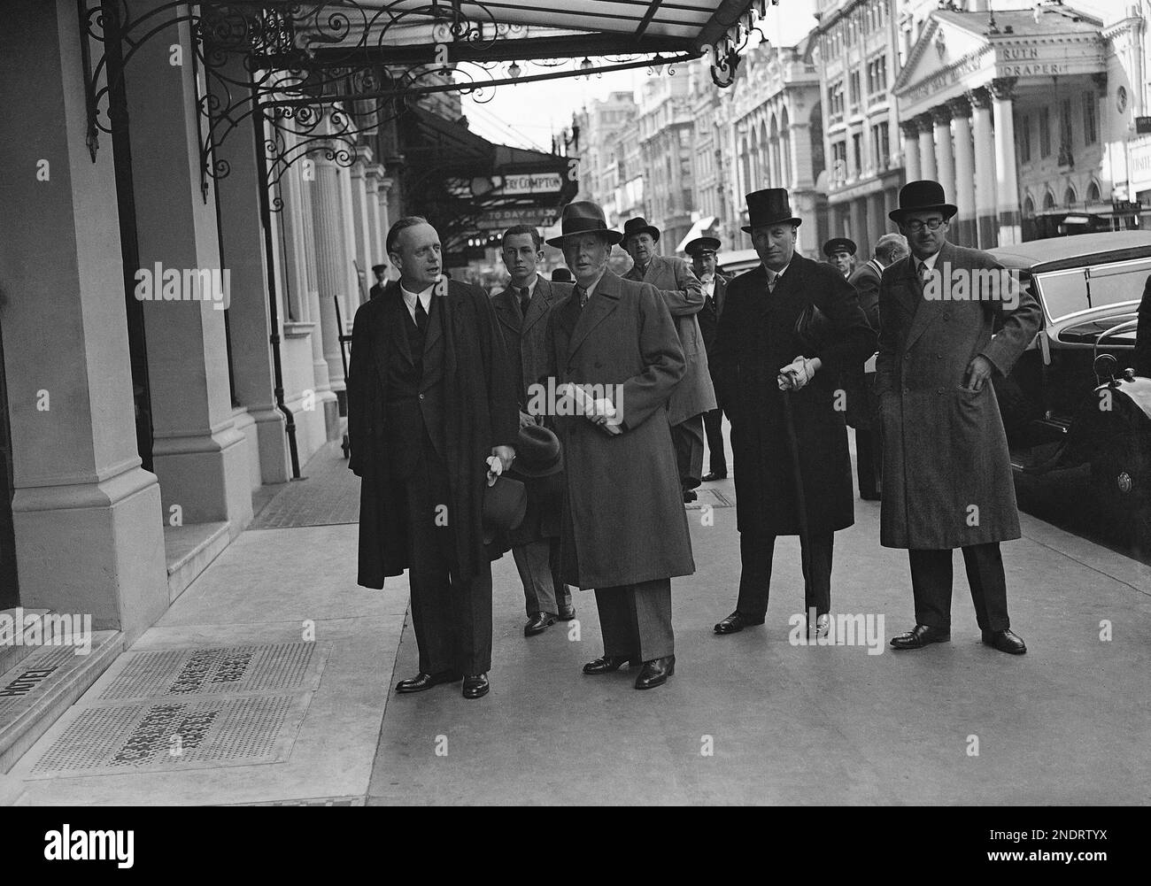 Germany's Joachim von Ribbentrop, Adolf Hitler's Disarmament expert ...