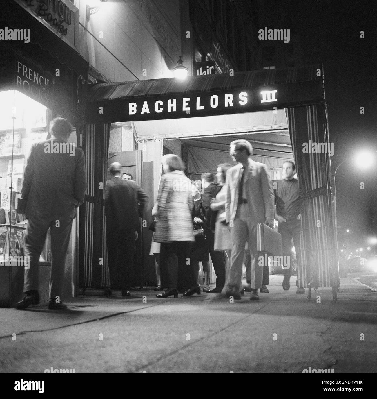 Namath’s Bachelors III restaurant at 62nd. St. & Lexington Ave in New ...