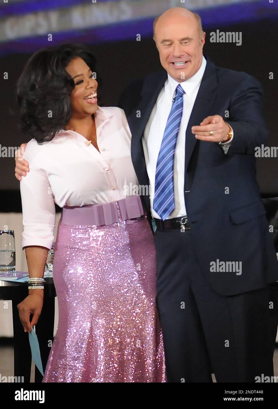 partcipates in a taping of "The Oprah Winfrey Show" live from Radio ...