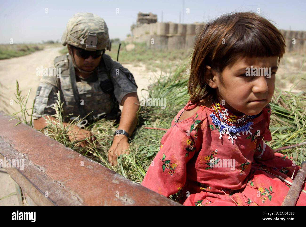 United States Army Sgt. Lorenzo Hernandez, left, of Santa Cruz, Calif ...
